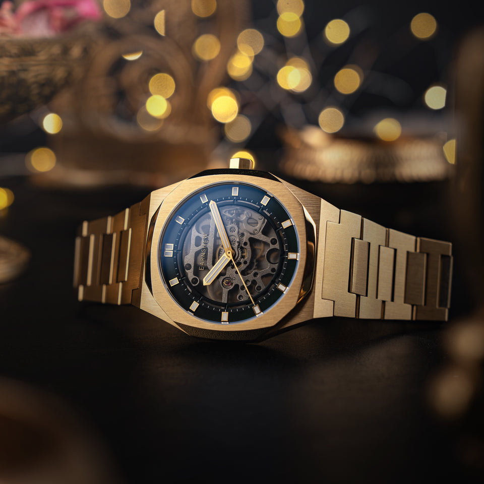 Emerald Green | Discovery Drake Skeleton Automatic – Thomas Earnshaw