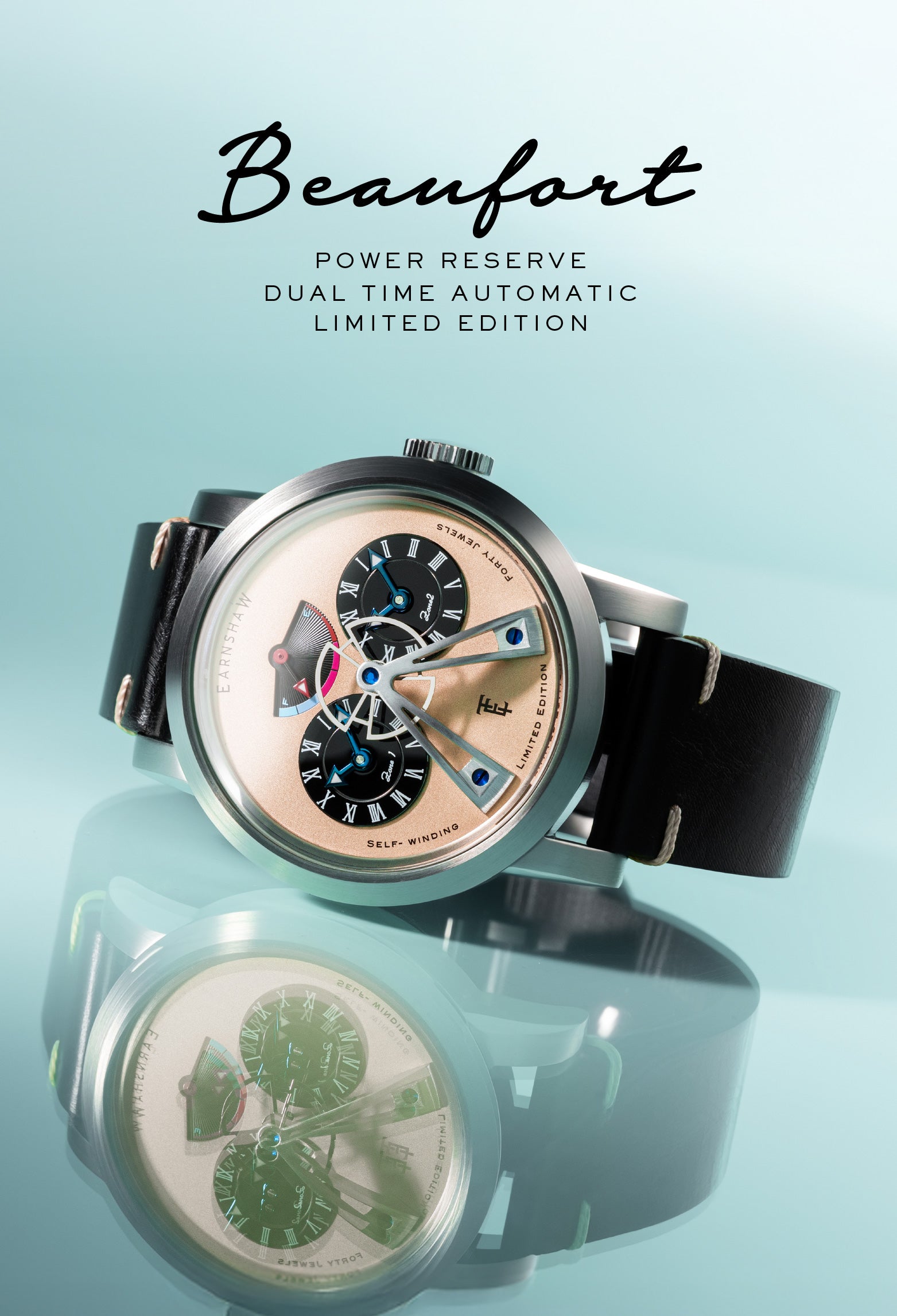 Heritage Beaufort Power Reserve Dual Time Automatic Limited Edition ES ...